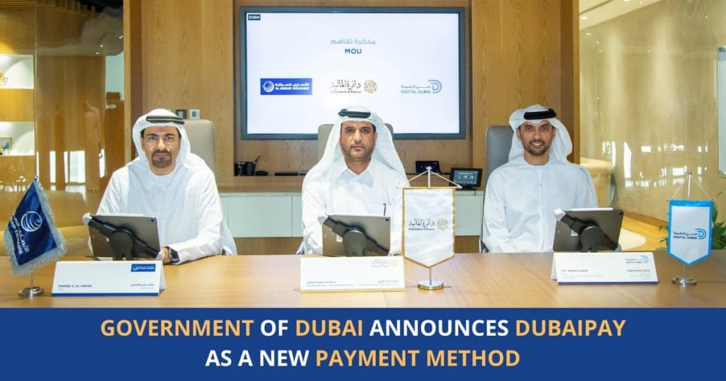 DubaiPay: Government of Dubai Announces A New Payment Method